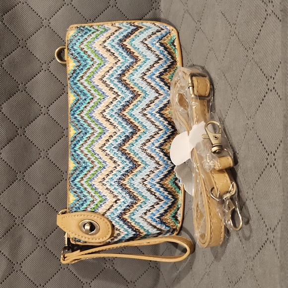 Joy Susan | Bags | Joy Susan Straw Mini Crossbody | Poshmark